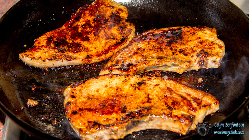 Varktjops - ek braai dit weer |Colyn maak Man Kos