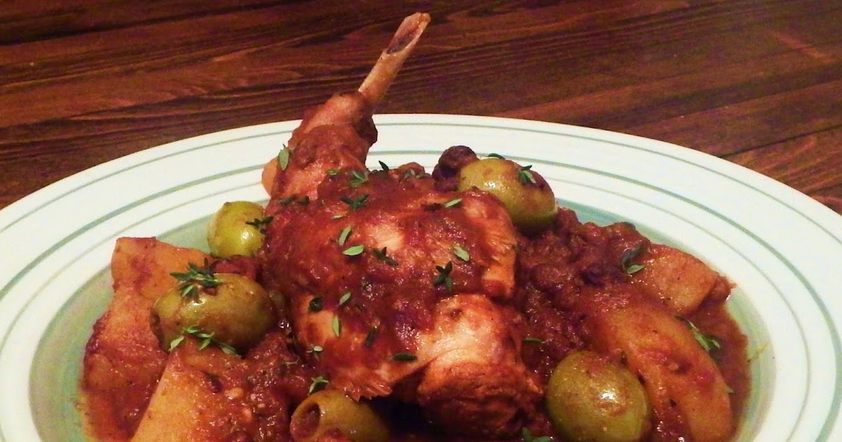 Food By Bram: Rabbit and Chorizo Cacciatore