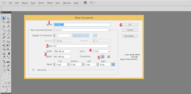 MENU ADOBE ILLUSTRATOR