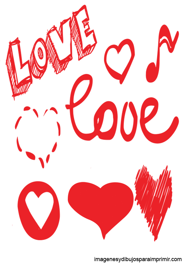 Dibujos De Amor Para Imprimir Imagenes Y Dibujos Para Imprimir
