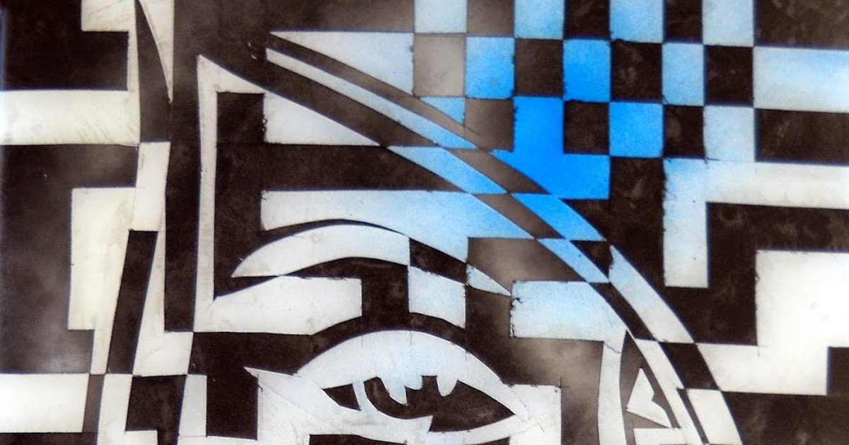 WikipediArt: A.Brentel 2014 LABYRINTH WOMAN 52x36 (Mixed on Plexiglass)