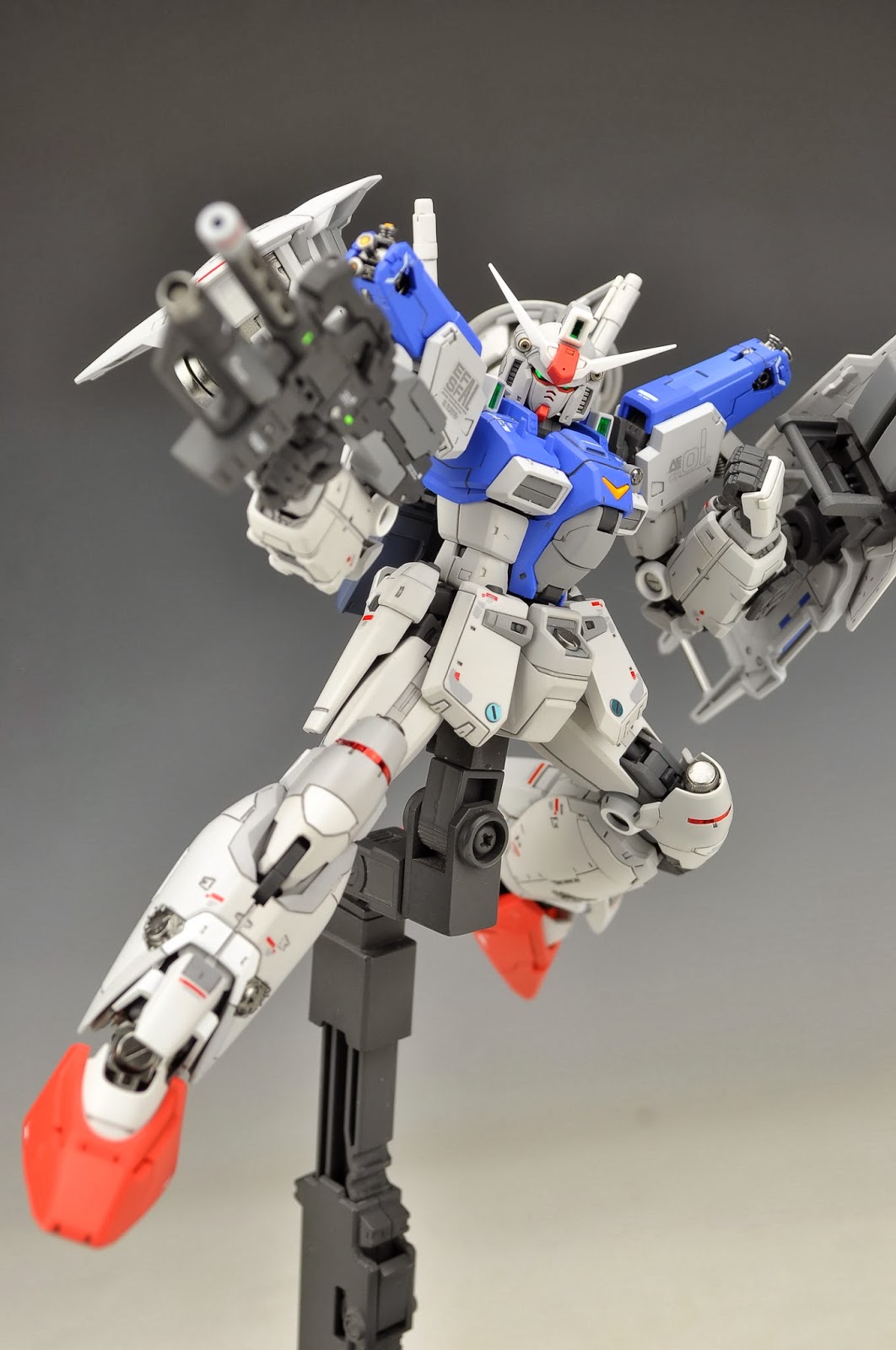 GUNDAM GUY: RG 1/144 GP01 Full Burnern + System Weapon 003 - Painted Build