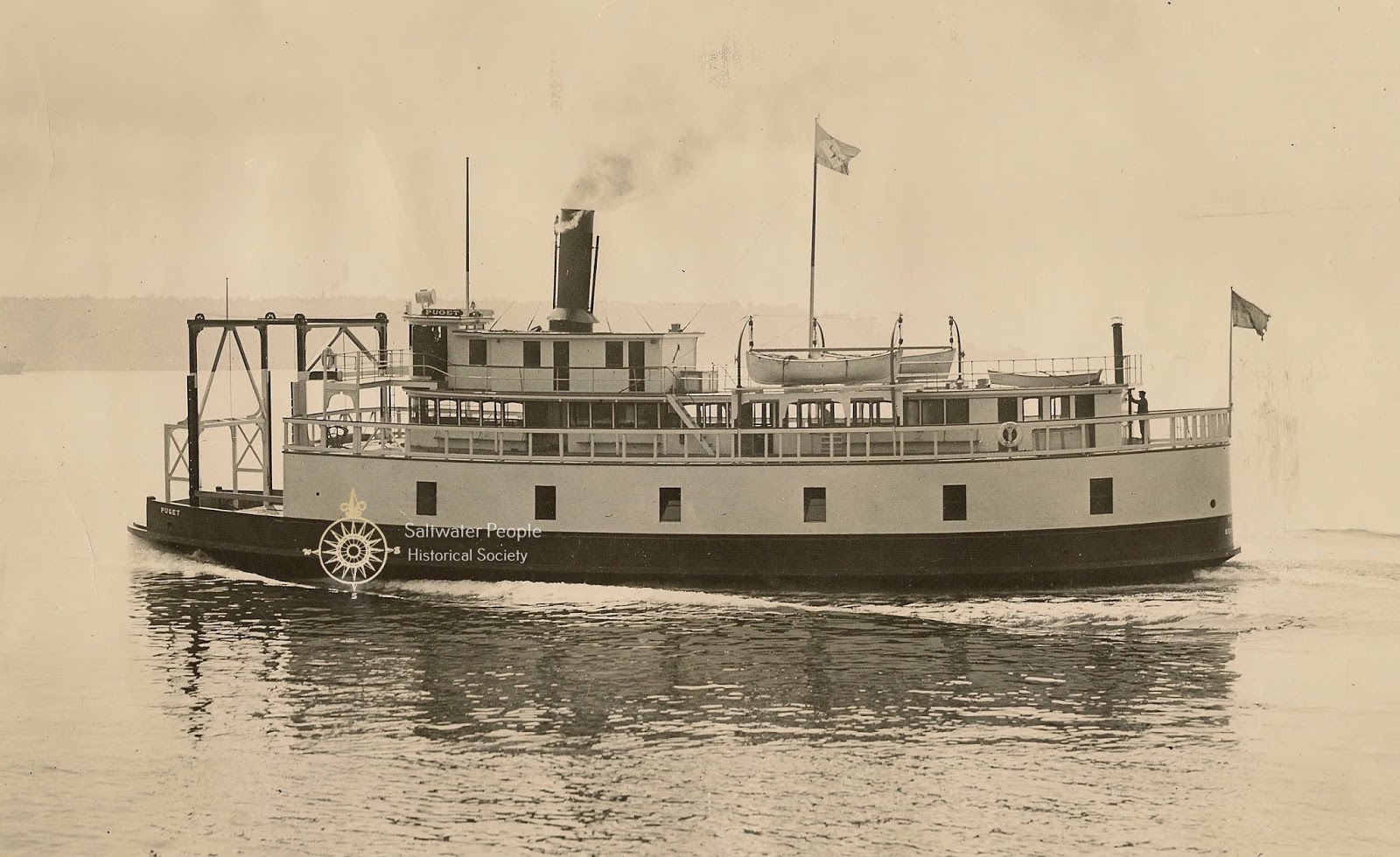 Saltwater People Log: STEAMERS OPENED PUGET SOUND TRAVEL