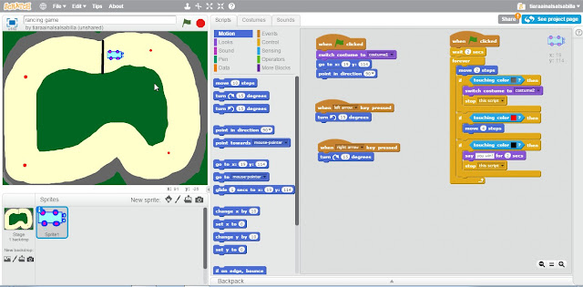 BLOG SCRATCH TIARA THNS: [scratch 4]-membuat permainan balap mobil ...