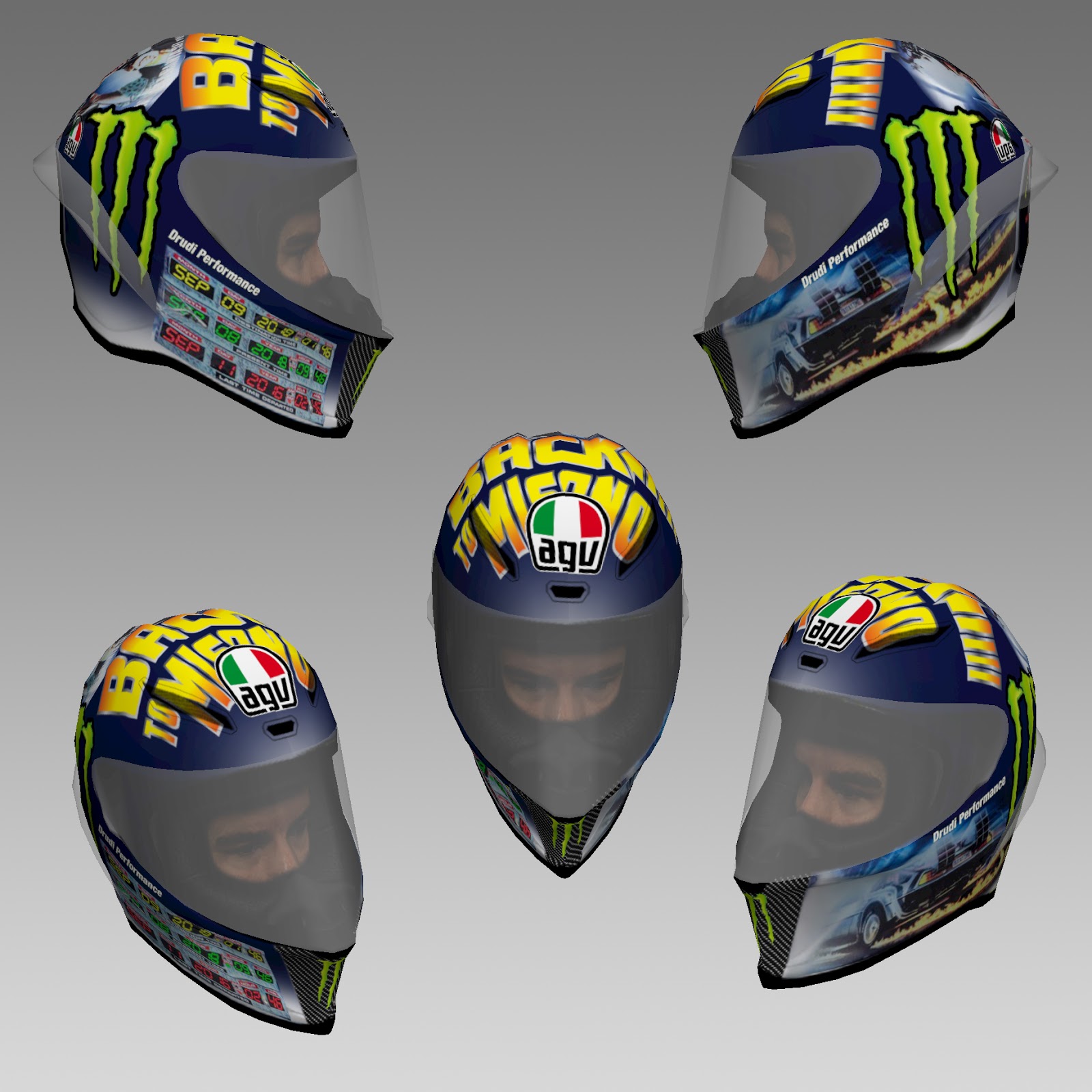 Tutorial Pasang Livery Helm Carrer/Factory MotoGp 13 - MOD MotoGP