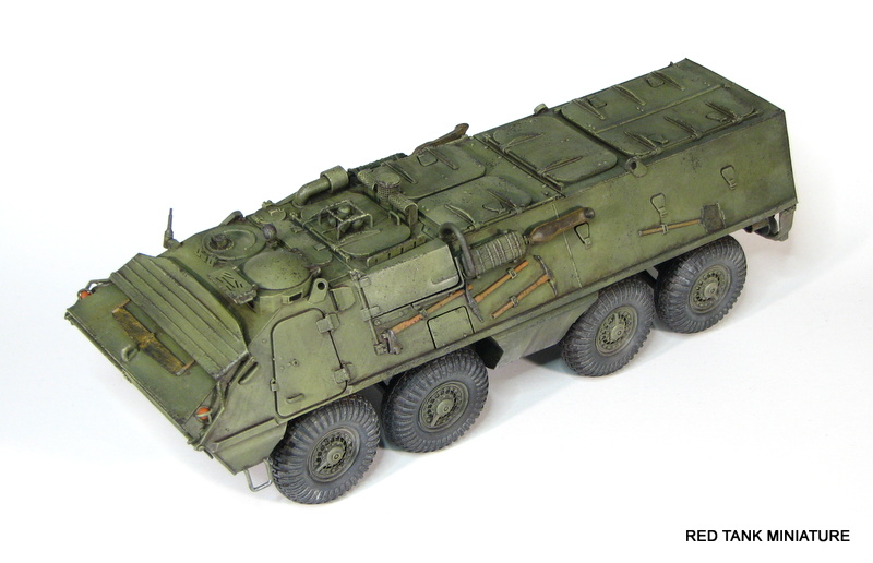 Gulumik Military Models: SKOT-1 / OT-64 1/35 RED TANK MINIATURE