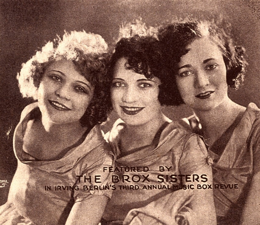 Los Angeles Morgue Files: "The Brox Sisters" Singer Bobbe Van Heusen ...