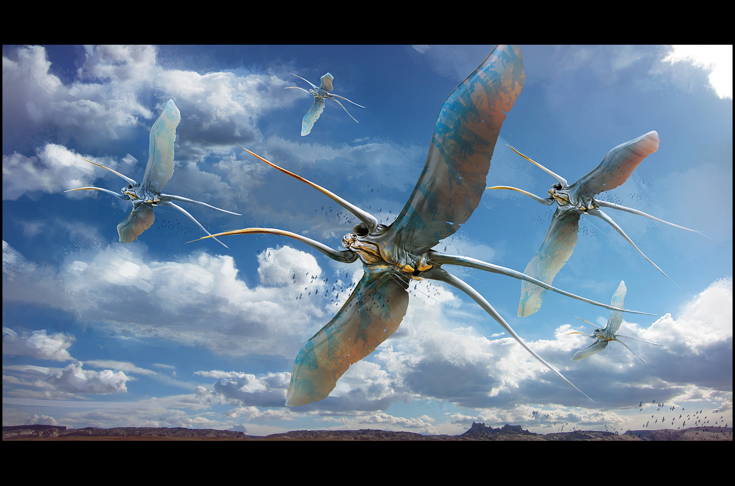 Flying Giants by Mark Molnar : r/BirdsForScale