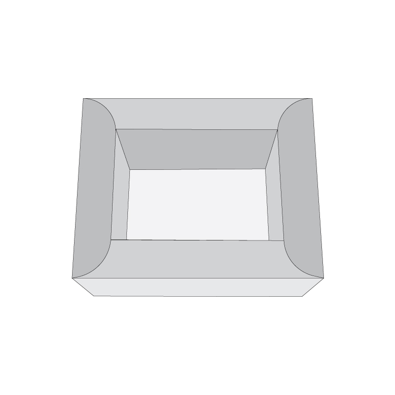 Double Wall Tray Packaging For Shelf Display Of Small And Medium Sized ...