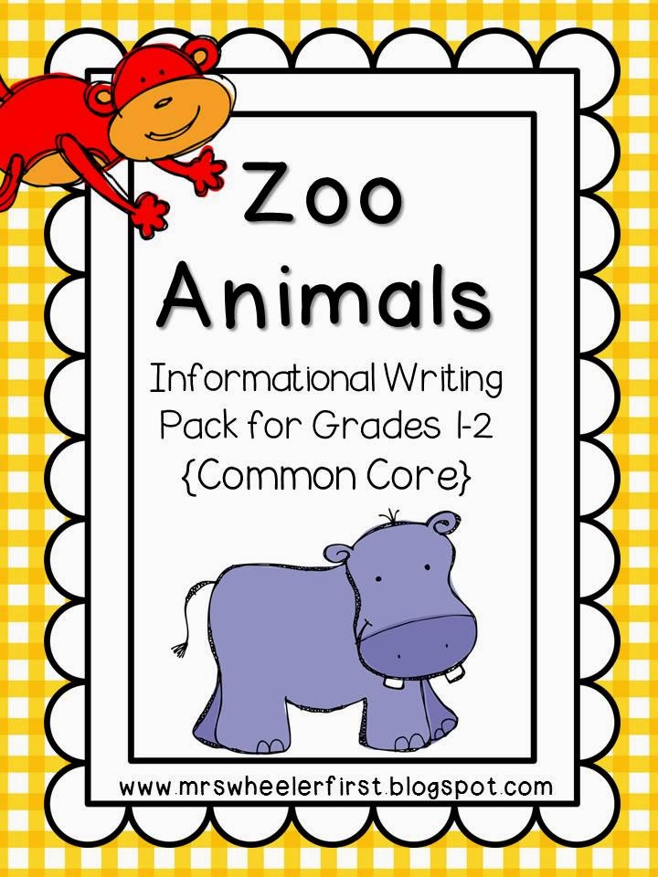 Mrs. Wheeler's First Grade Tidbits: Informational Writing With Animals!