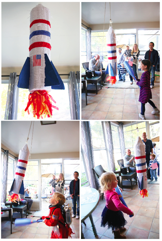 Nellie Design: Rocket Birthday Party