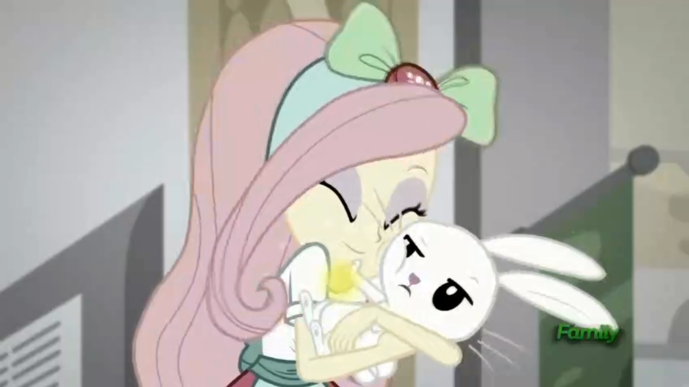 Fluttershy Running Away