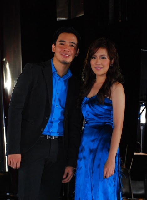 visitors: Erik Santos and Angeline Quinto Sing DZMM 25th Anniversary Jingle