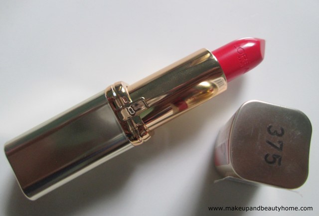 L'Oreal Paris Color Riche Matte Mania Lipstick Deep Raspberry Review ...