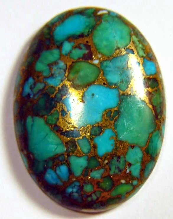 BATU PIRUS SEMENANJUNG PERSIA (TURQUOISE) - PESONA BATU MULIA