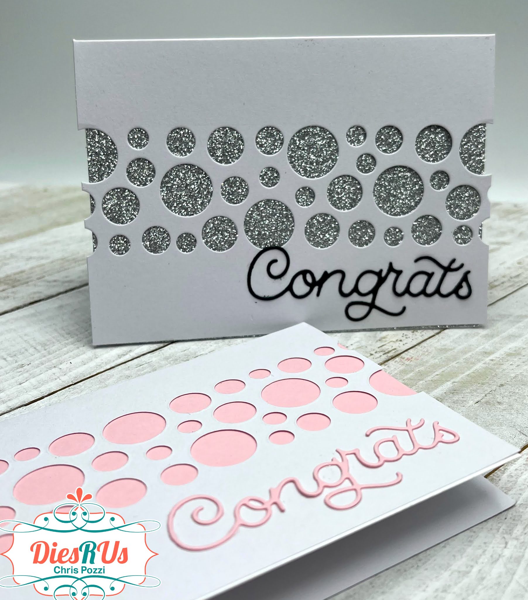 Dies R Us: Quick and Easy Congratulation cards!