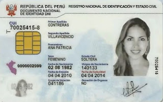 Historia de los DNI que se usaron en el Perú. ~ Es mi Perú