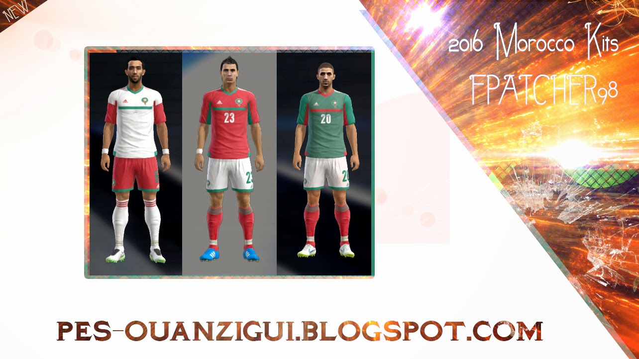 pes-modif: PES 2013 Morocco GDB 2015\2016 By Fpatcher98