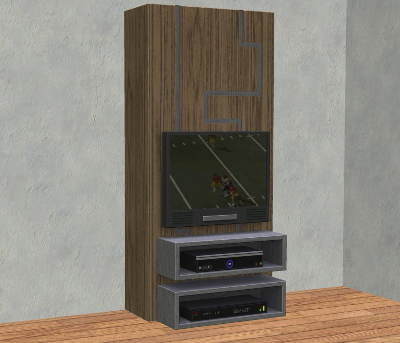 TheNinthWaveSims: The Sims 2 - TS3 HELS Floor TV For The Sims 2