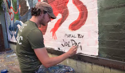 The Tucson Murals Project: Joe Pagac paints the Rialto