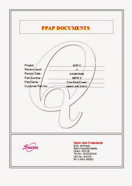 SSI MANAGEMENT SOLUTIONS: PPAP