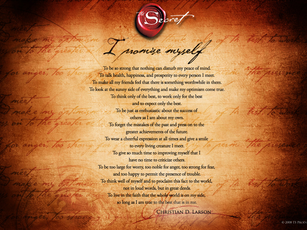 Enjoy NOW: I PROMISE MYSELF..........................A Beautiful ...