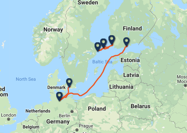 Ferry Tracker: FINNLINES Tracker