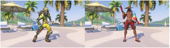 New Skins - Overwatch Summer Games 2017