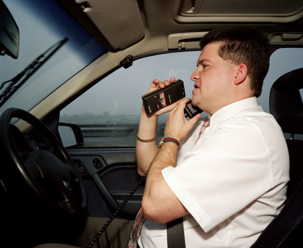 Candid Portraits of British Drivers in 1994 ~ Vintage Everyday