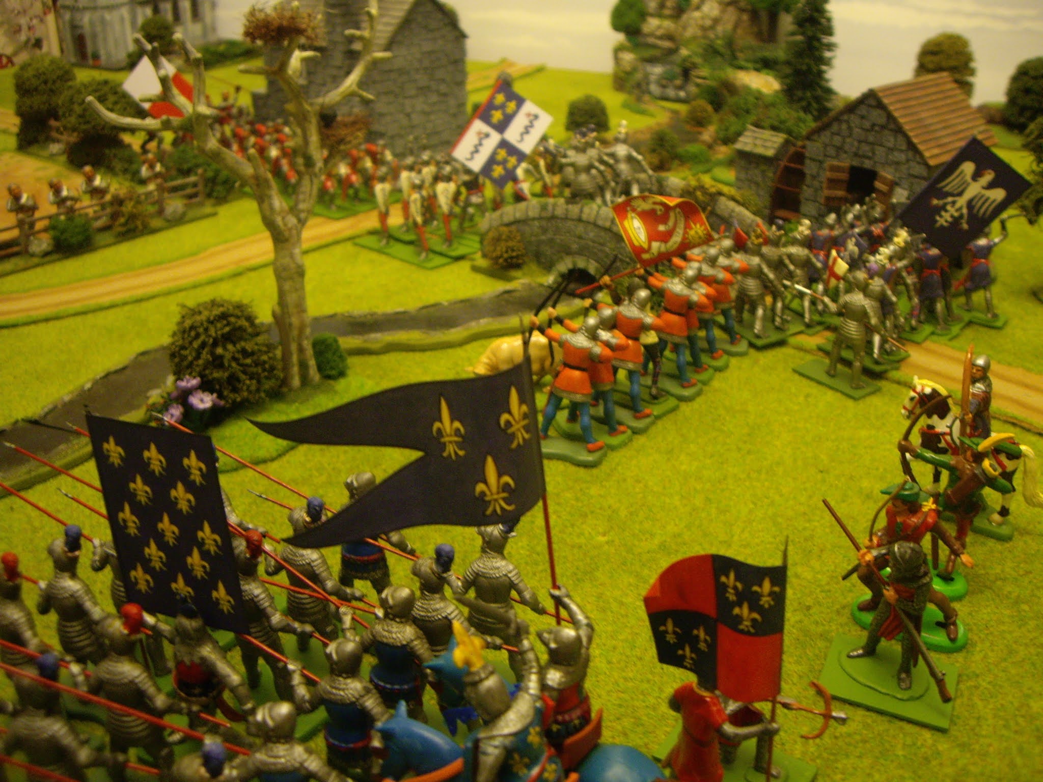 Wargaming with 54mm Toy Soldiers: MEDIEVAL WARGAME 54MM