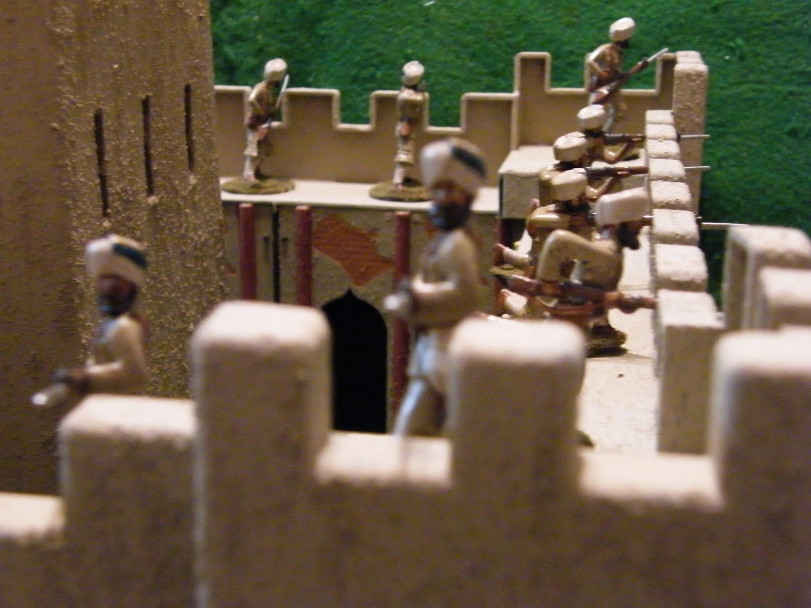 Chris' Miniature Wargaming: Pathans and the Northwest Frontier Fort