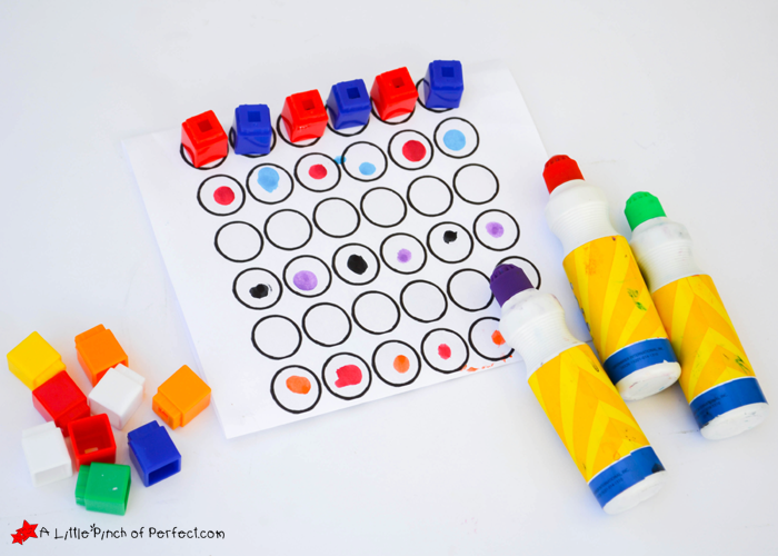 Dot And Build Patterns Math Activity And Free Printable