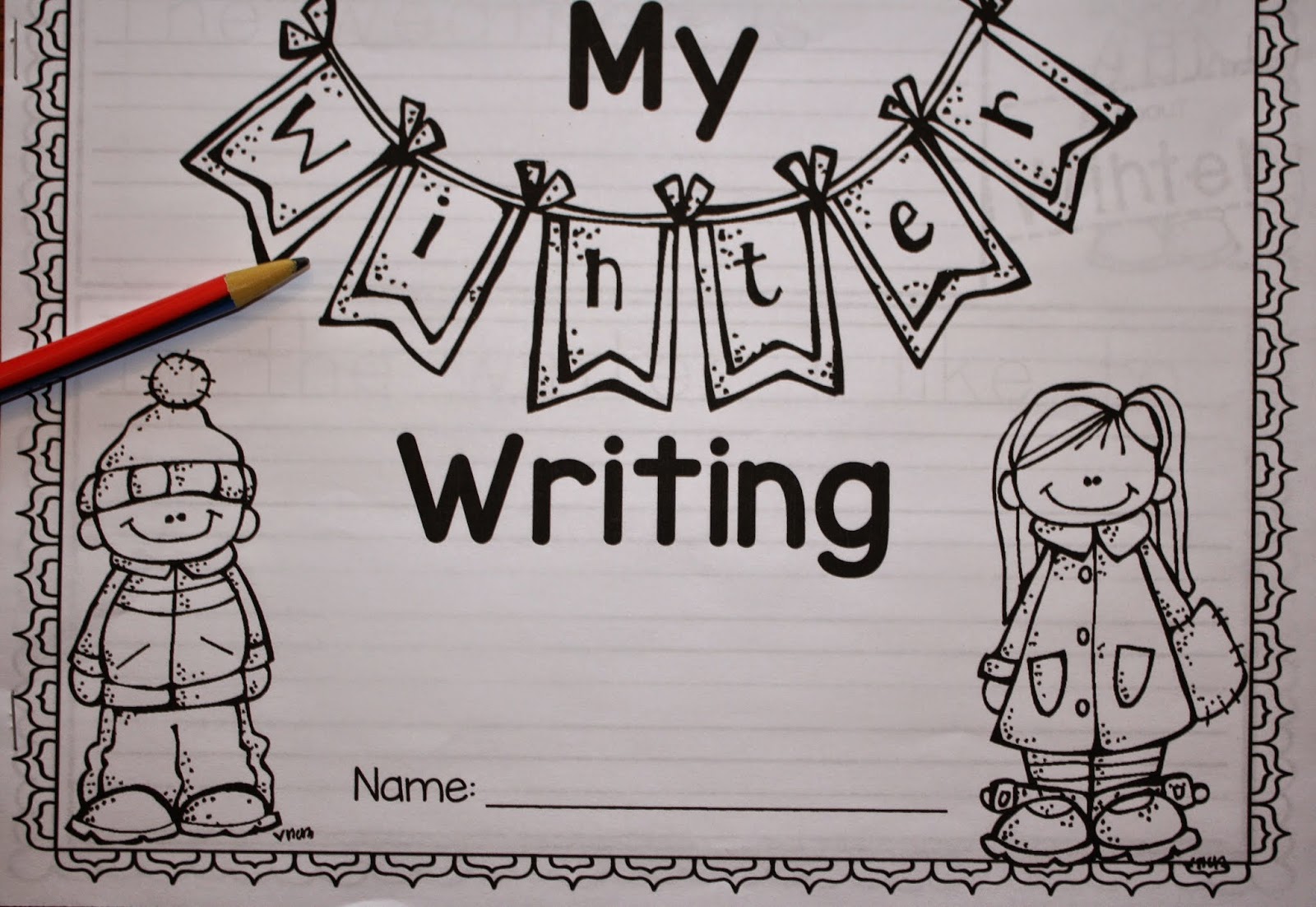 The Reading Mama : Unwrap a Gift Linky Party...Winter Printables ...