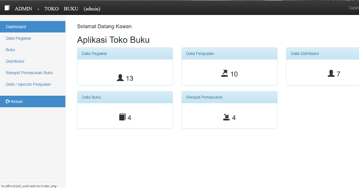 source code Aplikasi Toko Buku berbasis Web php bootstrap dan Database mysql - ruang teknologi