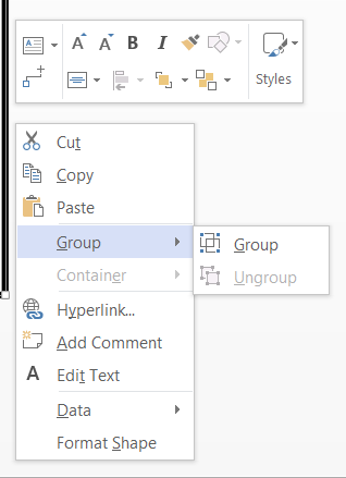 Dynamics 365 Customer Engagement: Visio Open Group and Close Group