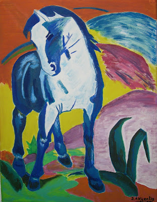 CUADROS DE JUAN: 2010 EL CABALLO AZUL