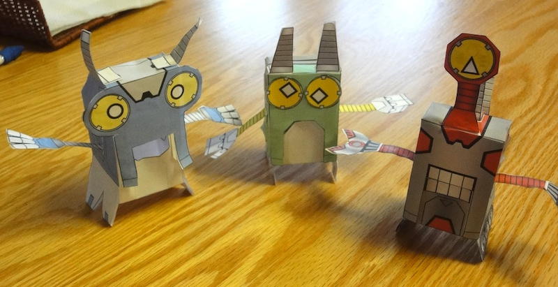 Paper Poseables: Gallery 007