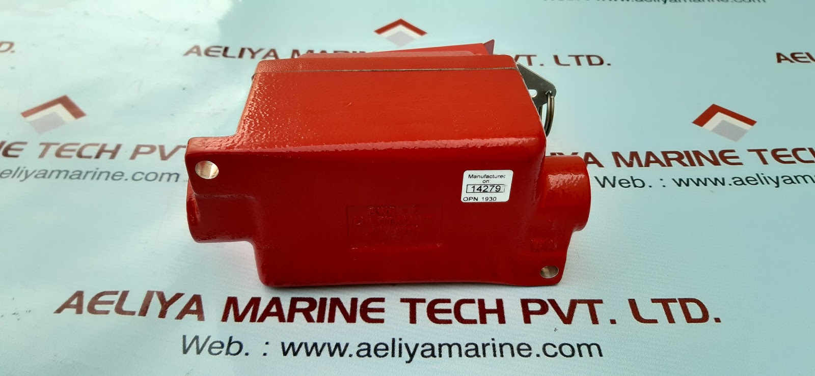 FEDERAL SIGNAL MPEX EXPLOSION PROOF PULL STATION 120 VAC MAX 6AMP ...