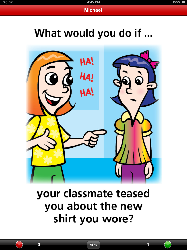 Introducing: What Would You Do At School If Fun Deck App! - Speech Time ...