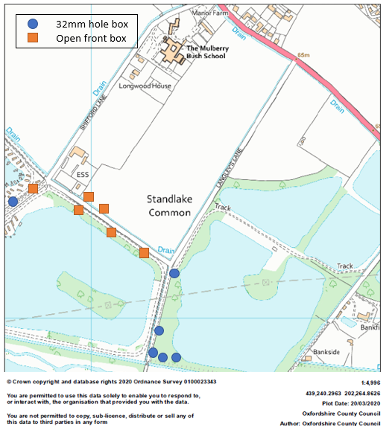 Lower Windrush Valley Project: Nest box adoption scheme: Year 1 update