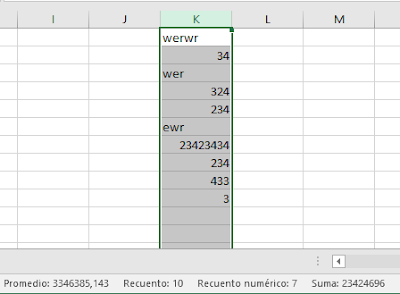 Píldoras Ofimáticas: Diferenciar números de alfanuméricos