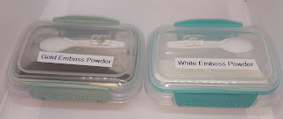 Magnolia's Place: An Embossing Powder Storage Idea