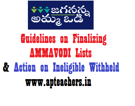 Guidelines on Finalizing AMMAVODI Lists & Action on Ineligible Withheld ...