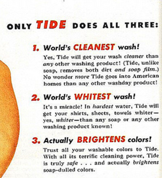 A-Level Media Studies: A closer look at the Tide advert