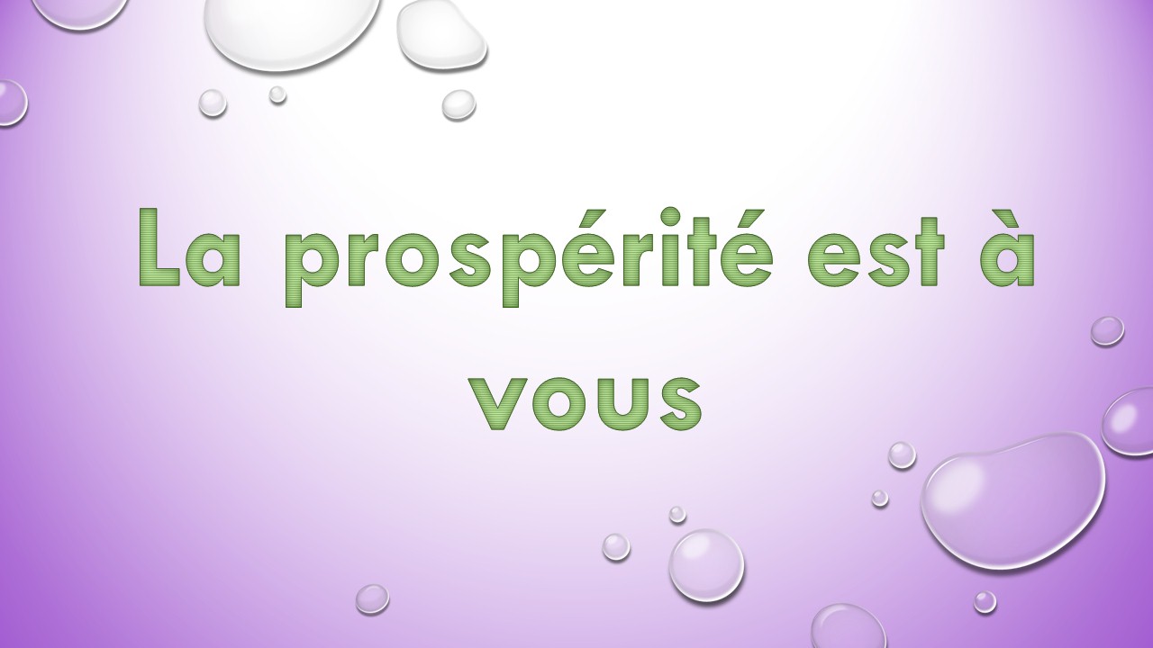 Mentalist Leo French: JE SUIS PROSPÈRE