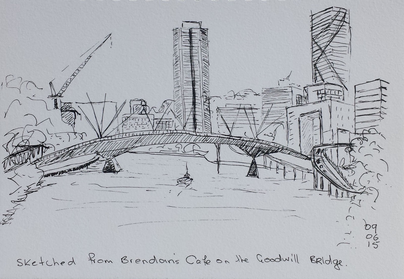 Judy-Joy Bell's URBAN SKETCHES: Sketching with the Brisbane urban Sketchers