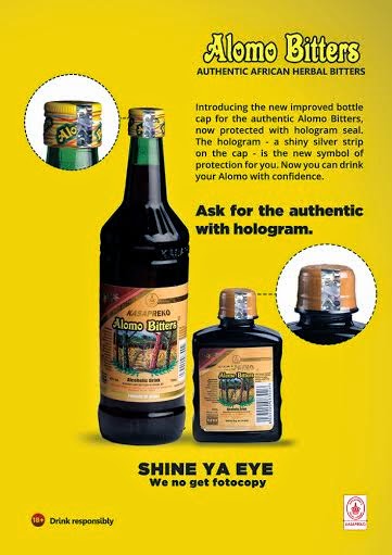 Anti-counterfeiting: Kasapreko unveils Alomo Bitters with hologram seal ...