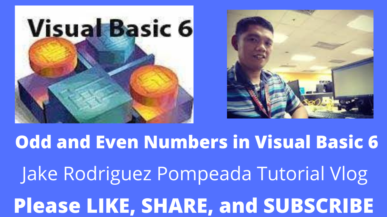 Free Programming Source Codes And Computer Programming Tutorials Odd And Even Numbers In Visual
