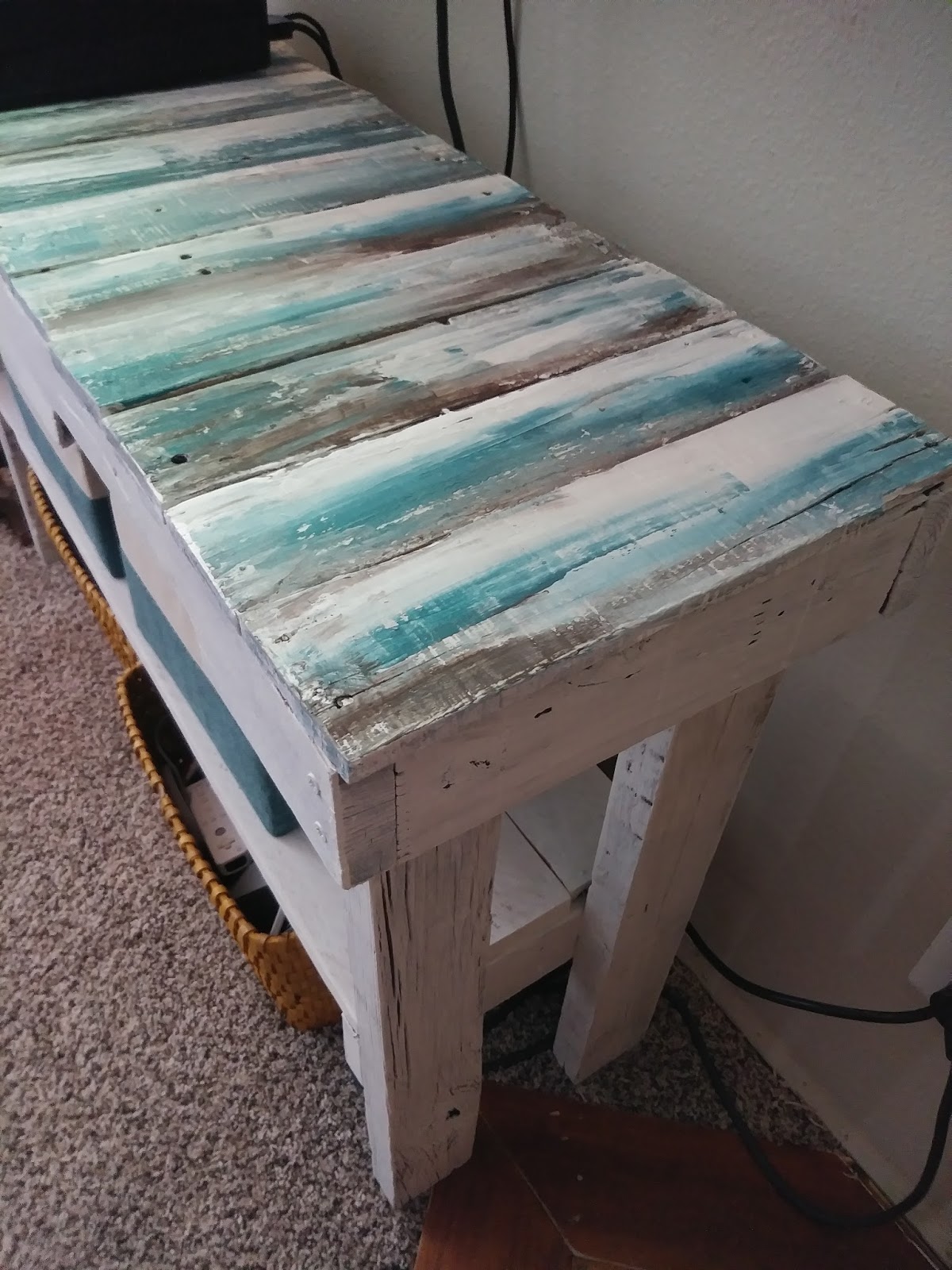 Pallet Console Table