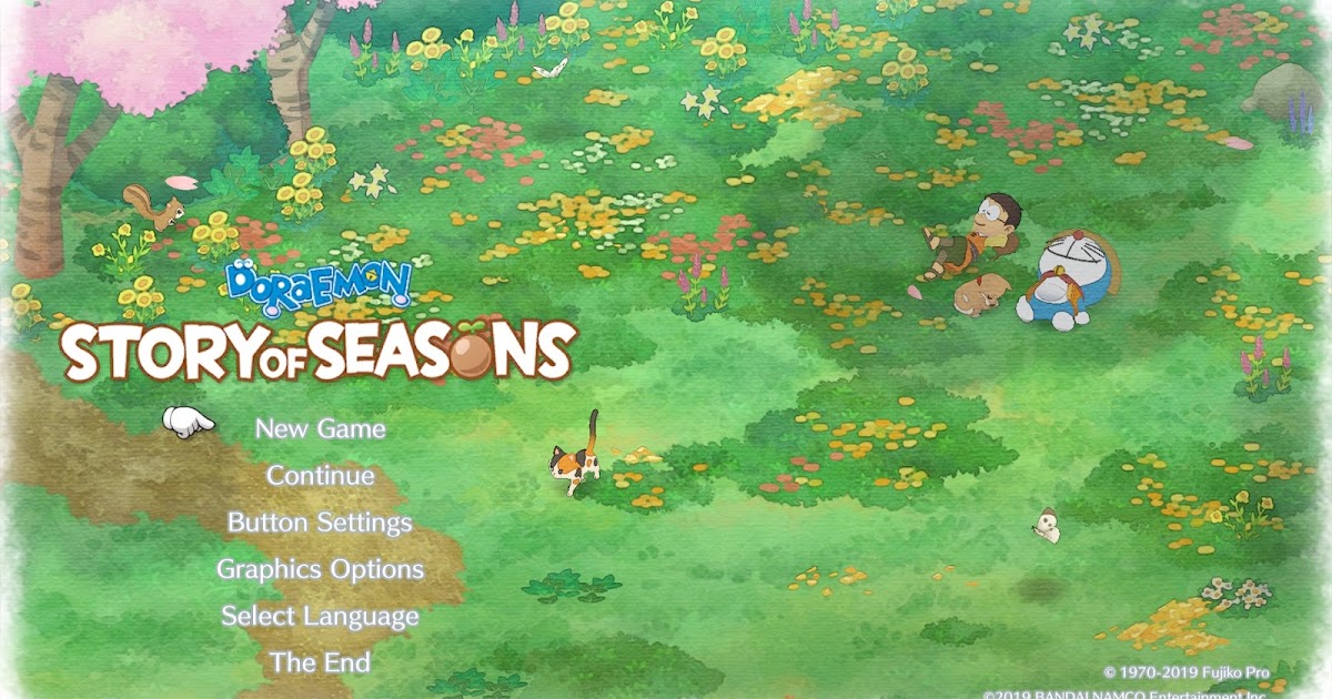 Doraemon Story of Season : MAP GUIDE